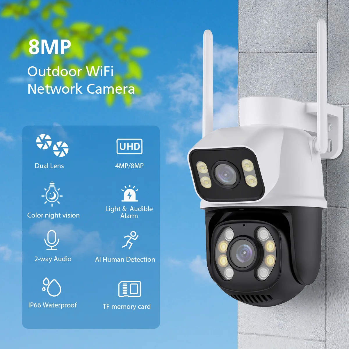 Dual Lens WiFi Security Camera - HIKWIFI: Leading Innovators in ...